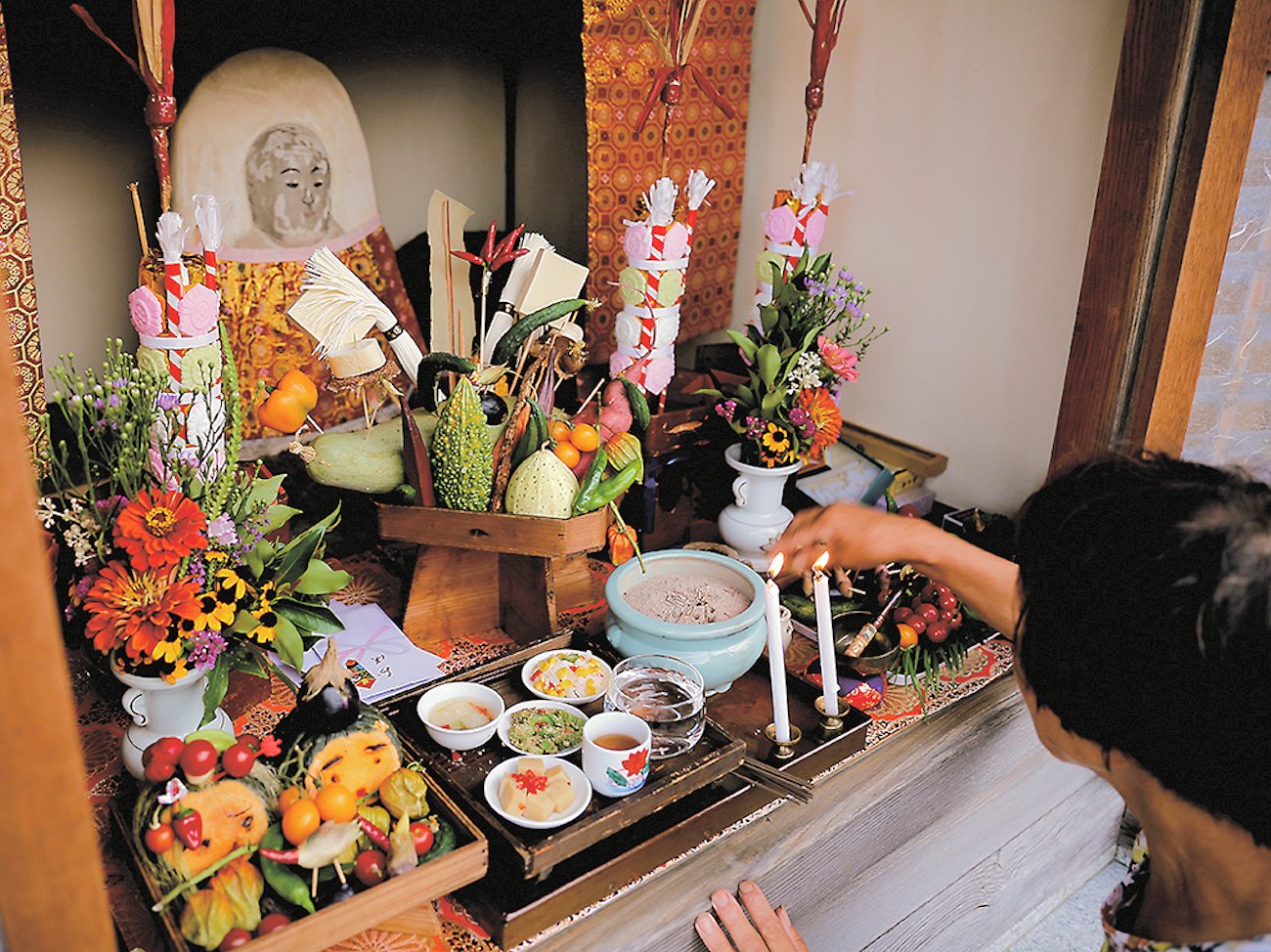 "jizobon", a traditional summer event for the common people of kyoto ...