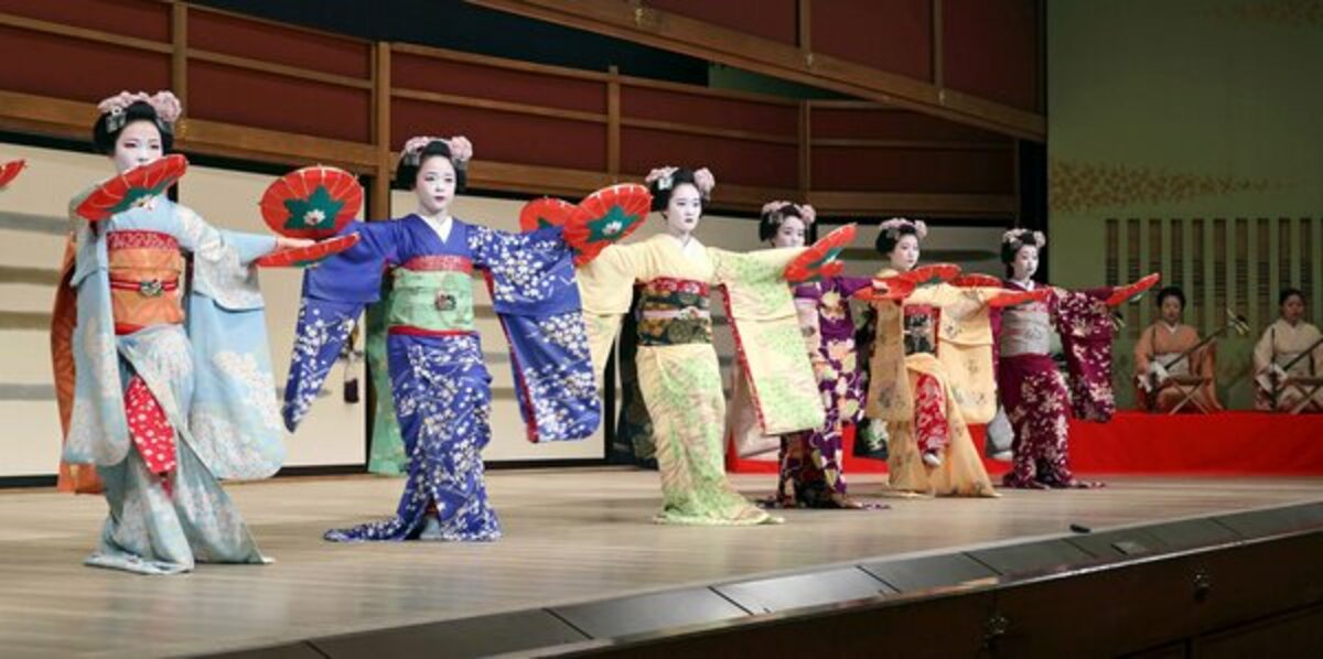 The onshukai will be held from october 1st in gion kobu, a red-light ...