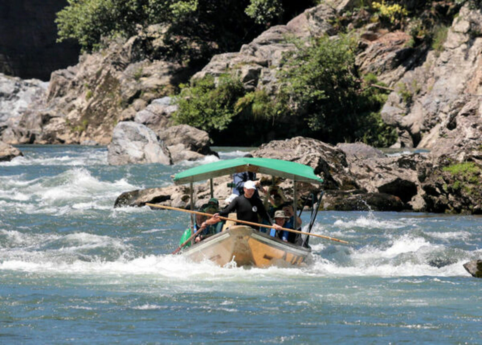 Kyoto's hozu river boat ride, which had been suspended due to a ...